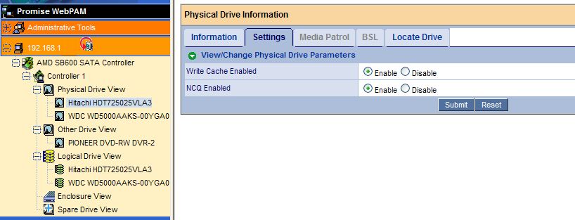 AMD AHCI Compatible RAIDのsmart: okoyaの私的メモ